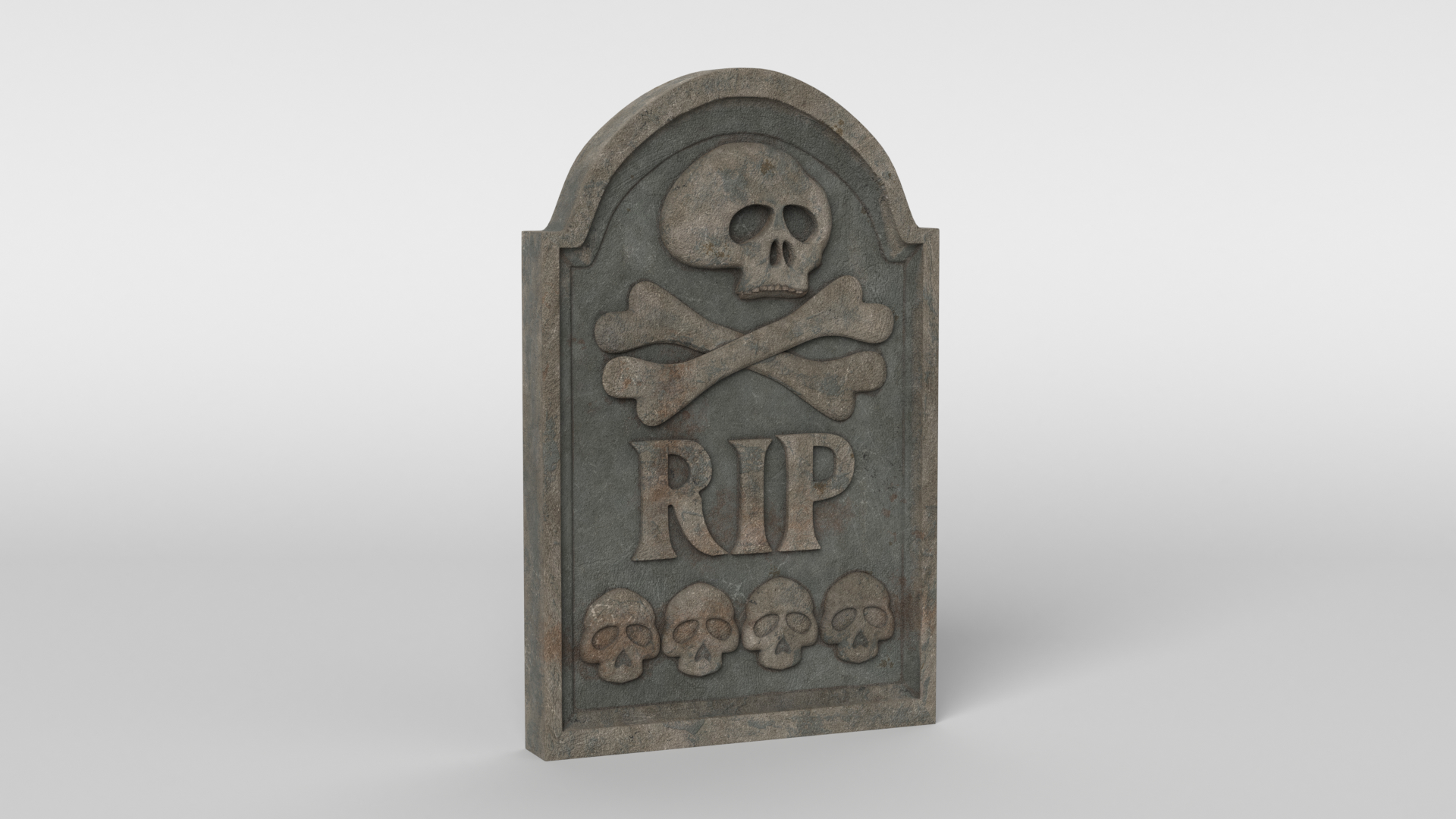 Gravestone grave stone 3D model - TurboSquid 1612949