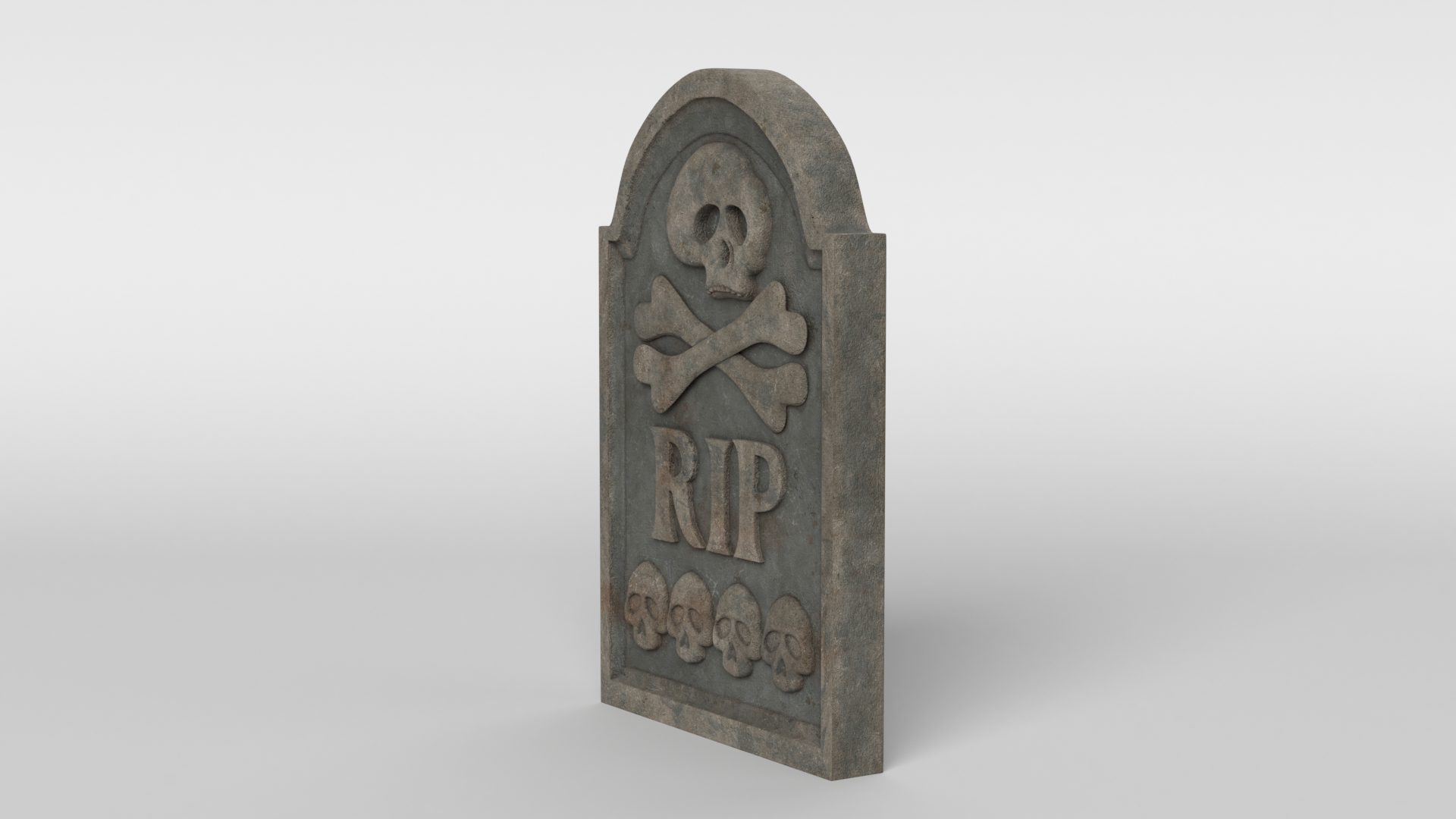 Gravestone grave stone 3D model - TurboSquid 1612949