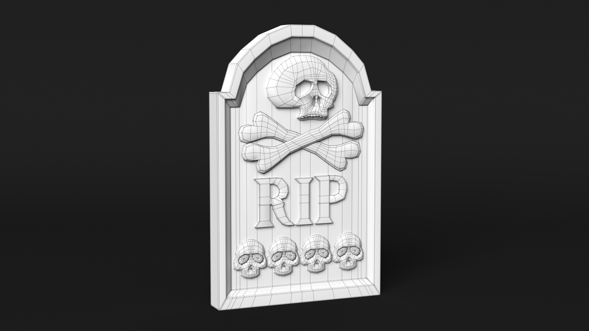 Gravestone grave stone 3D model - TurboSquid 1612949