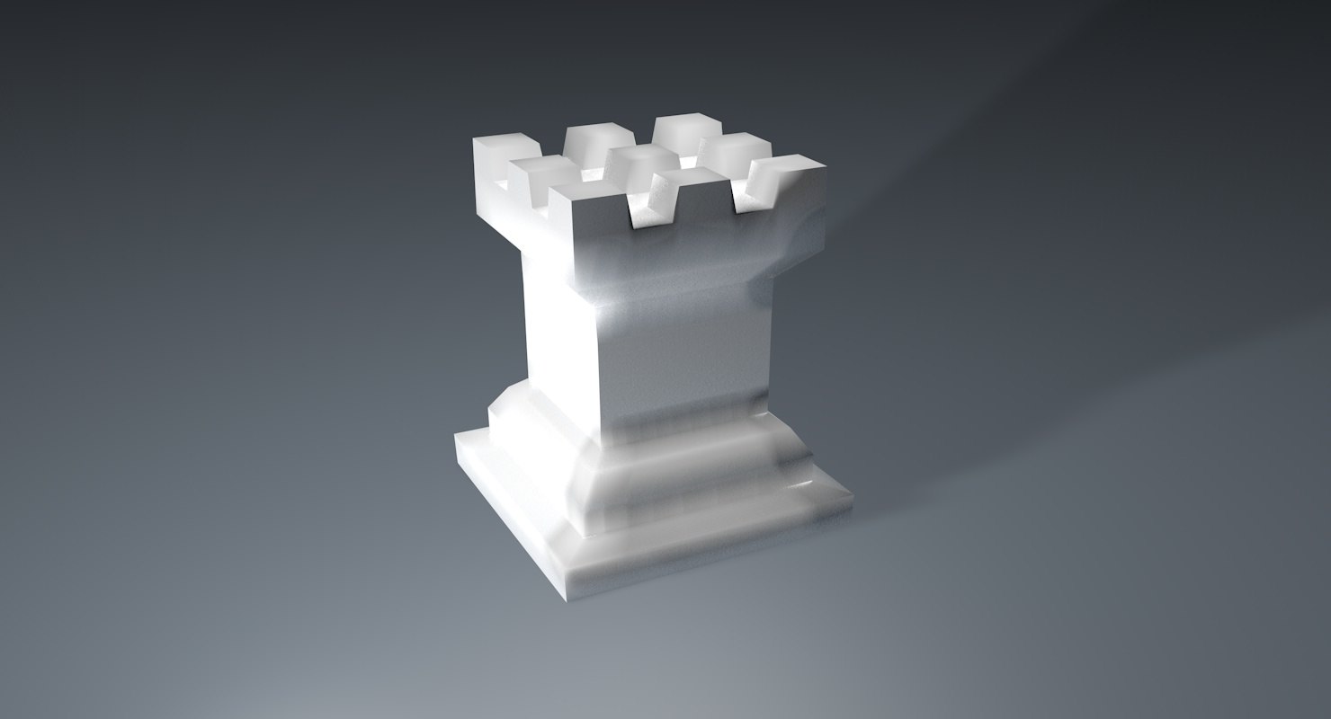 3D chess tower - TurboSquid 1613074