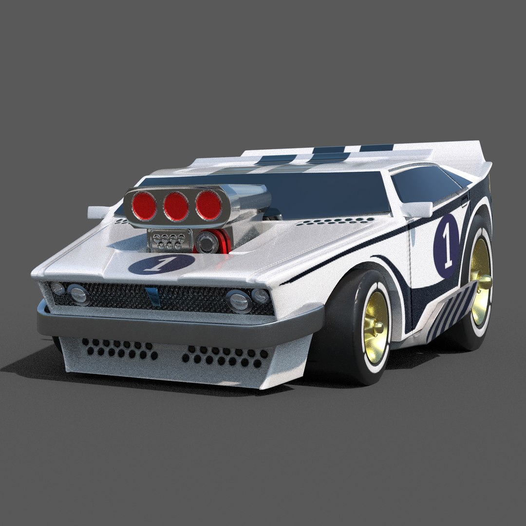 3D drag car model - TurboSquid 1613195