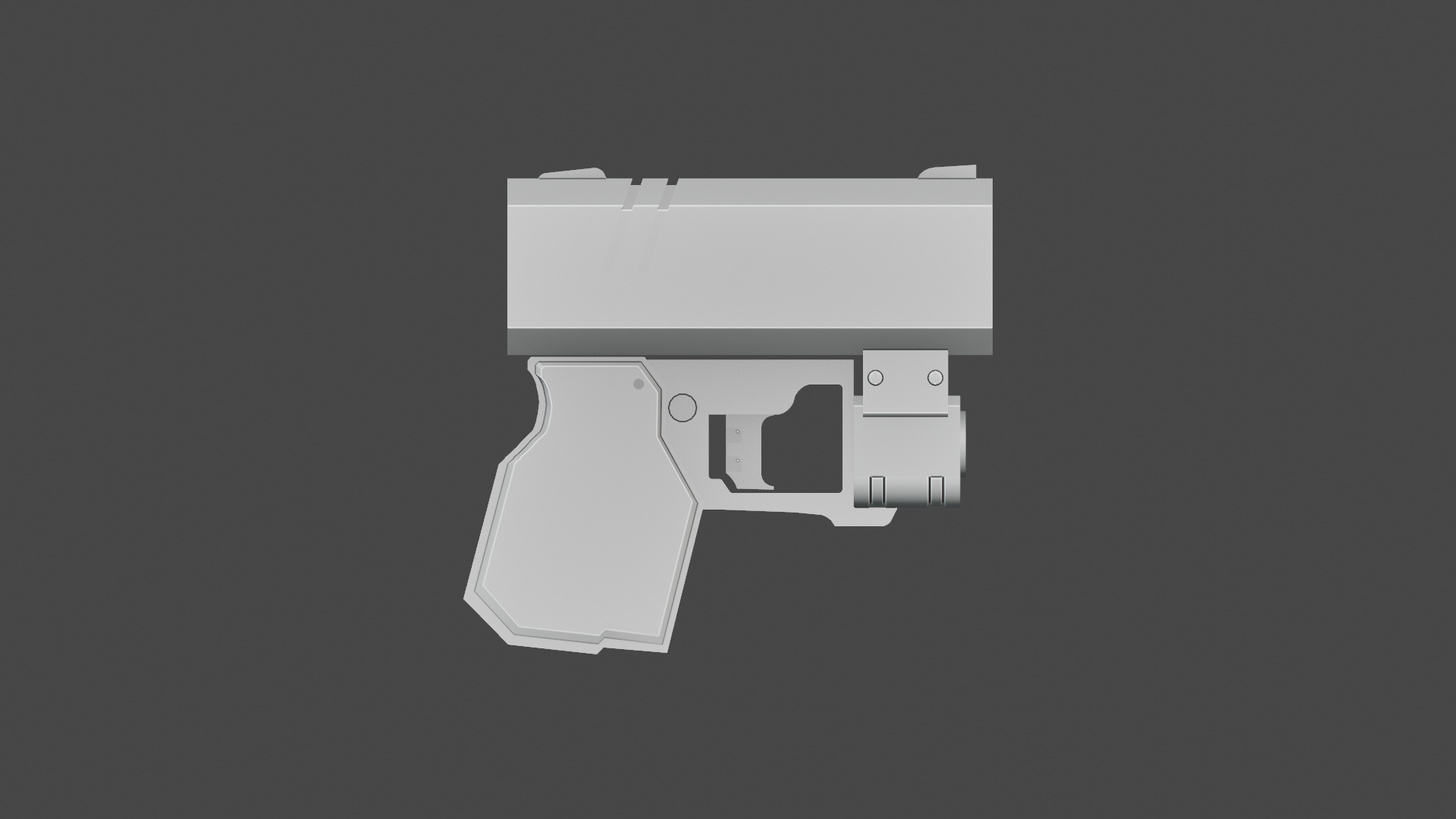 3D model simple gun - TurboSquid 1613319
