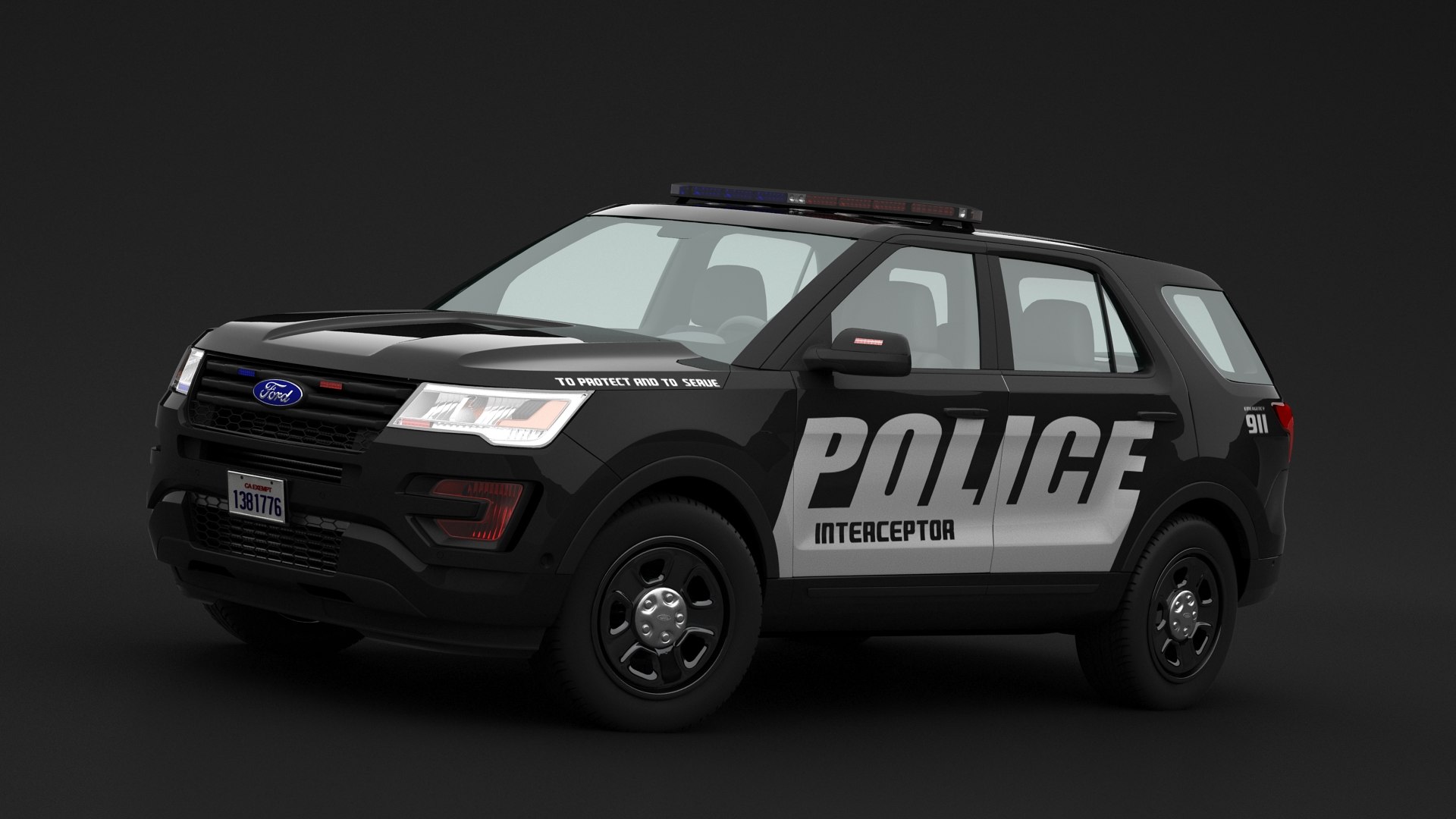Explorer police 3D - TurboSquid 1316954