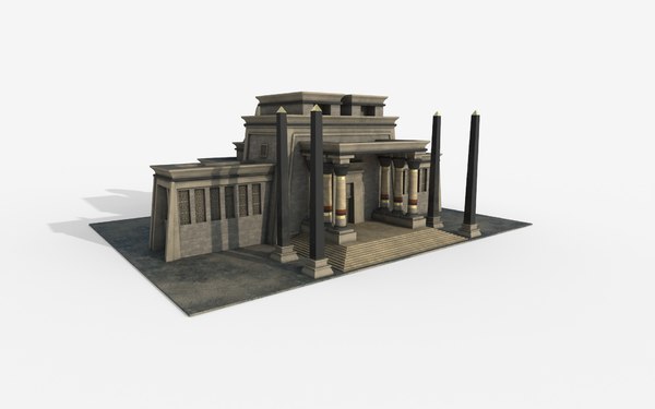 Temple Blender Models for Download | TurboSquid