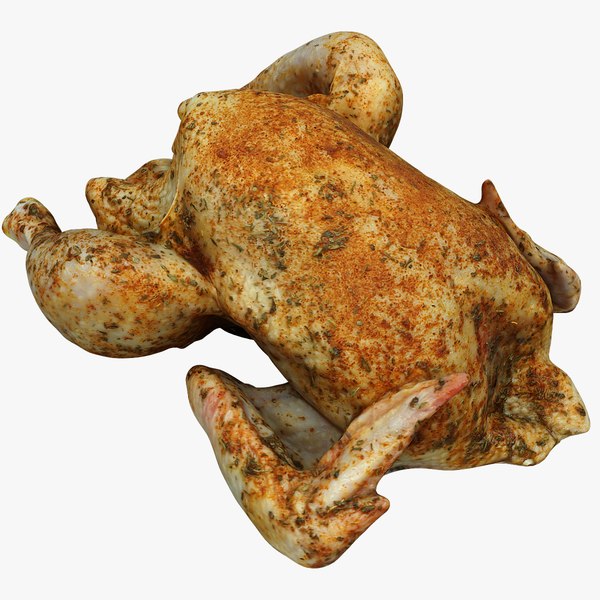 Roasted chicken 3D model - TurboSquid 1613631