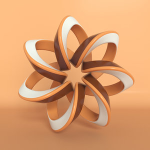 moebius strip 3d model