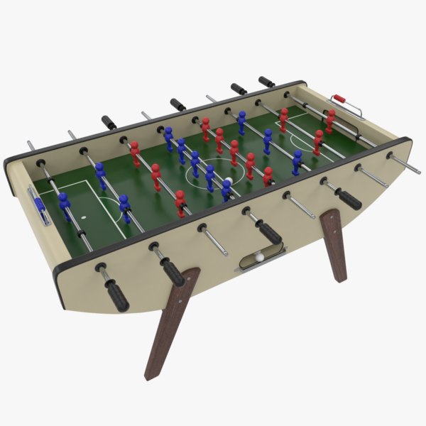 Foosball 3D Models for Download | TurboSquid
