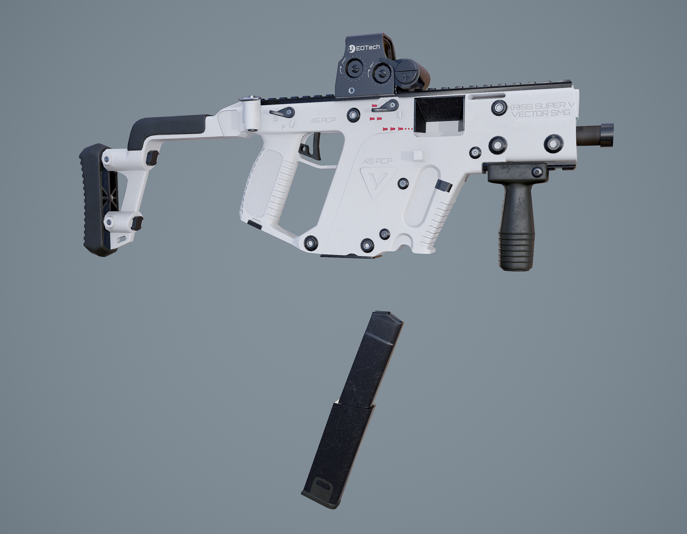 SMG 크리스 벡터 3D 모델 - TurboSquid 1614253