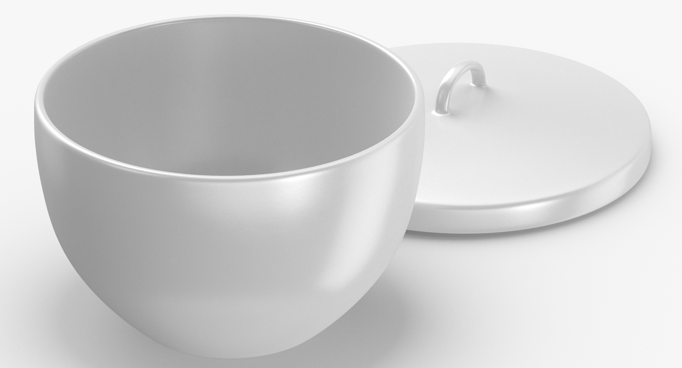 Crucible 200ml open 02 3D model - TurboSquid 1614339