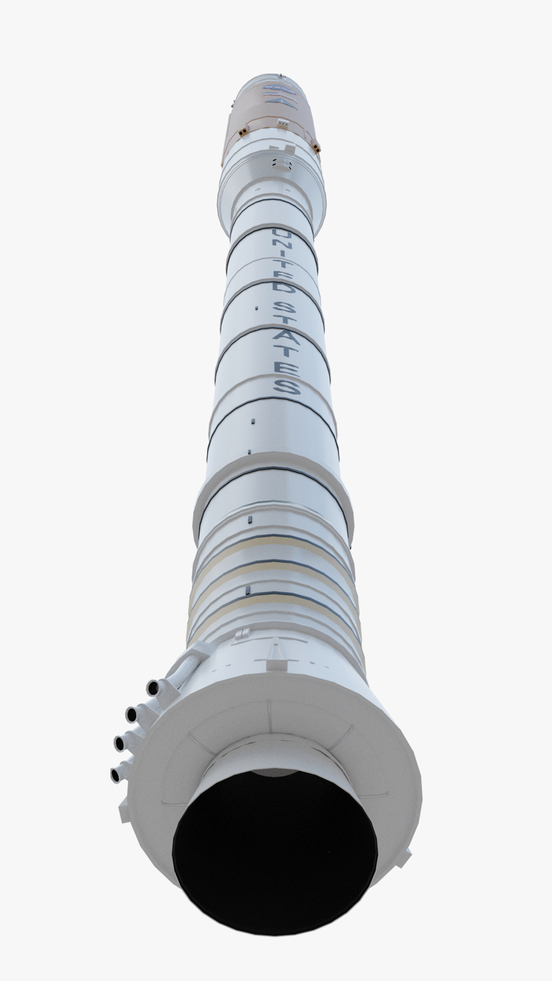 Ares 1 rocket nasa 3D model - TurboSquid 1614665