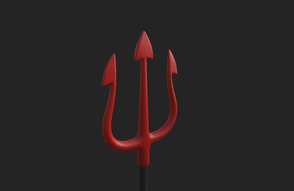 Devil trident 3D - TurboSquid 1614782