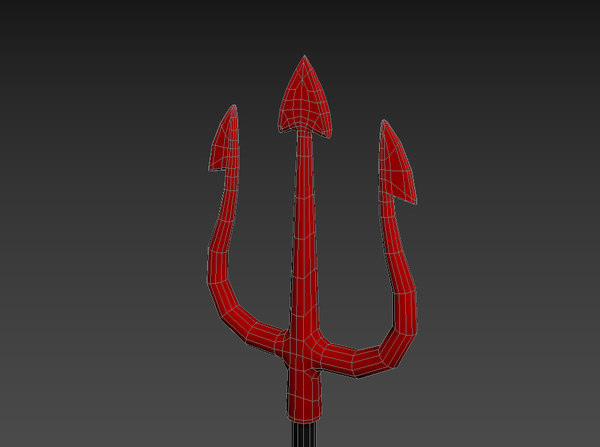 Devil trident 3D - TurboSquid 1614782