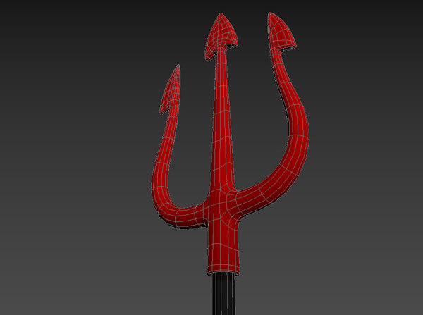 Devil trident 3D - TurboSquid 1614782