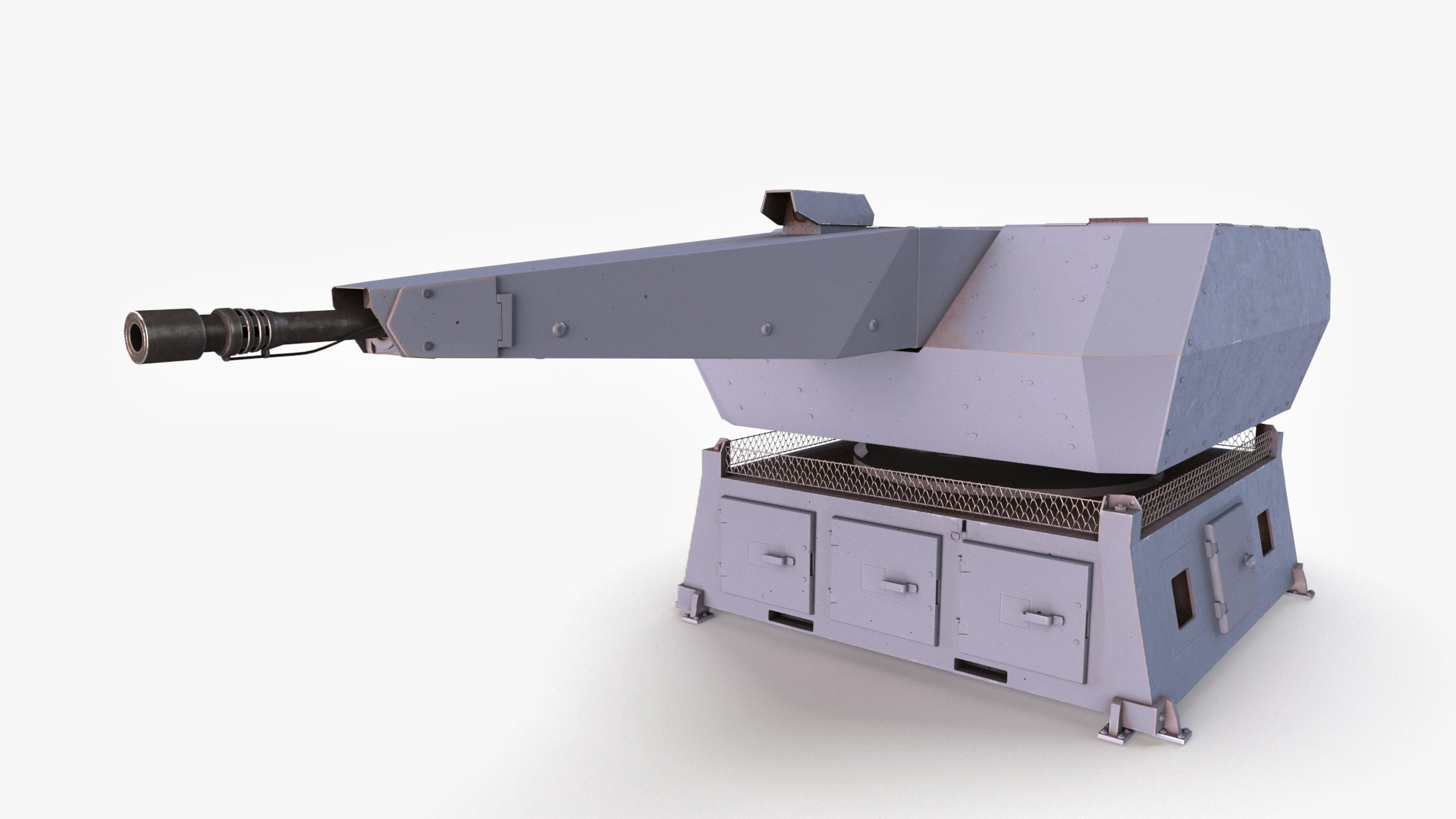 Millennium gun weapon 3D model - TurboSquid 1614857