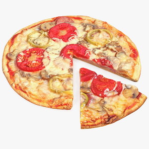 Pizza 3D Models for Download | TurboSquid