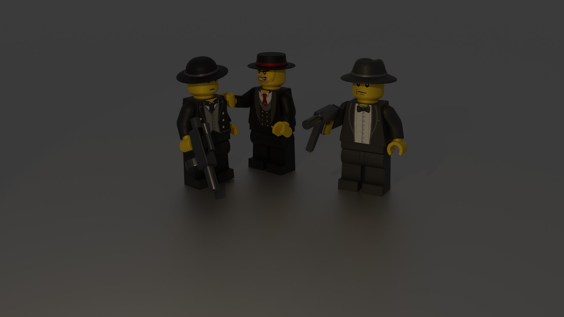 Lego mafia 3D model - TurboSquid 1615120