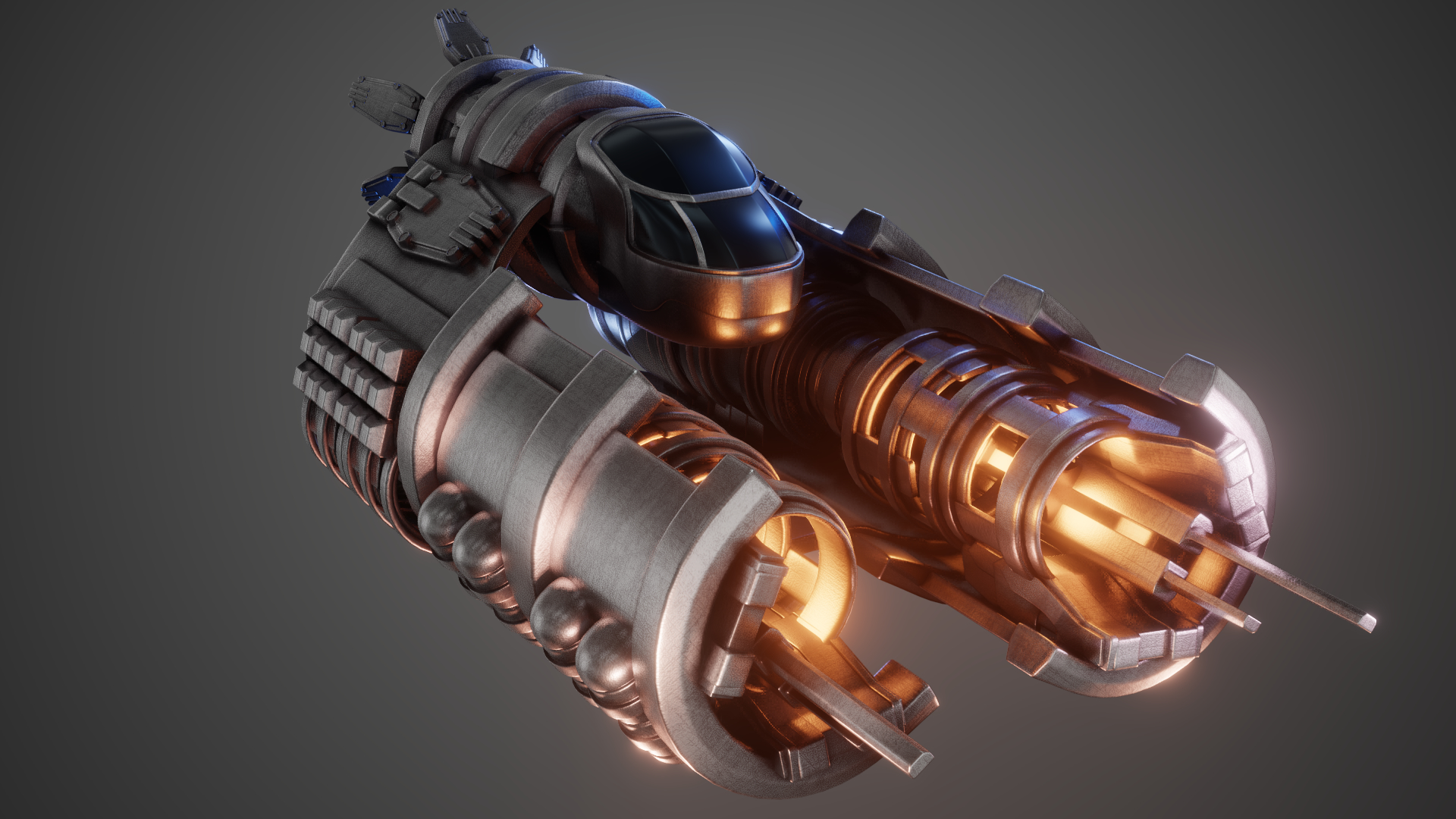 Spaceship engine 3D - TurboSquid 1615441