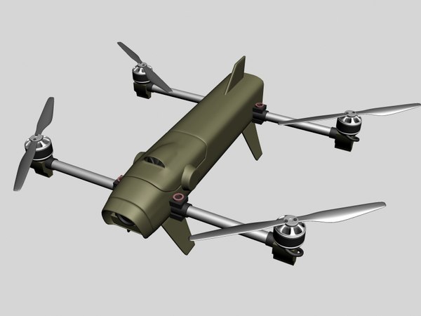 modelo 3d Quadcopter IAI ROTEM UAV - TurboSquid 1323643