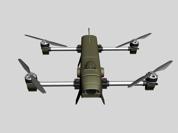 3D iai rotem quadcopter - TurboSquid 1323643