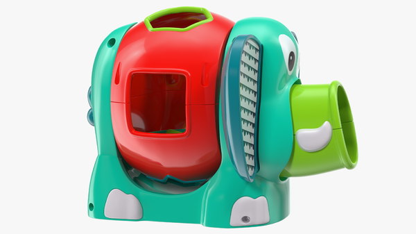 Elephant shape sorter toy 3D model - TurboSquid 1615476