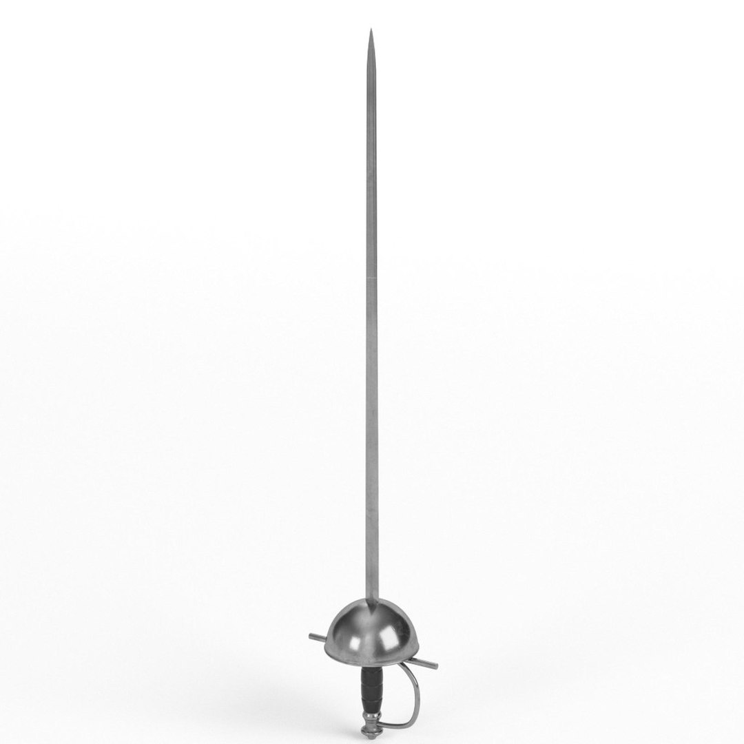 3d italian foil fencing