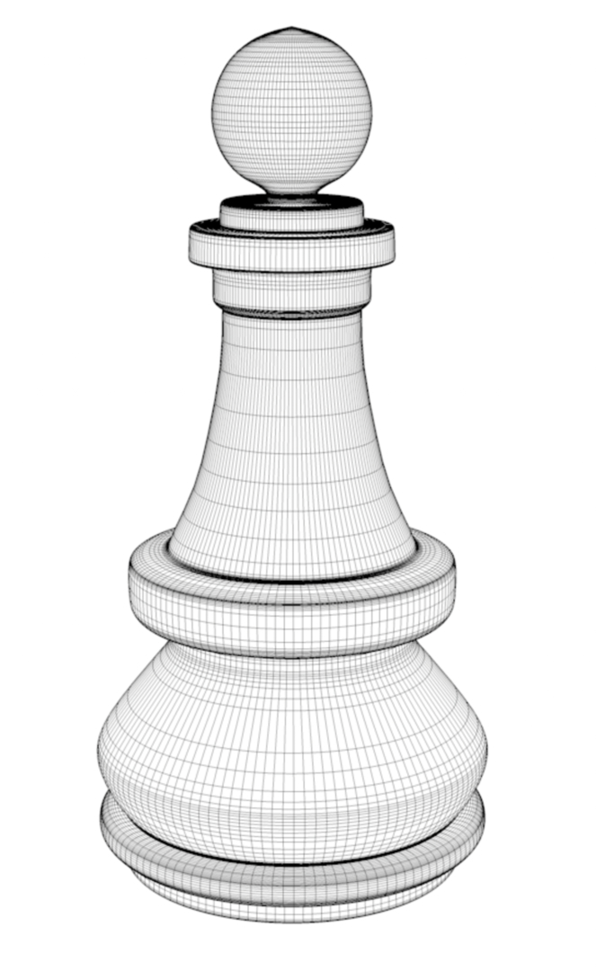 3D chess pawn model - TurboSquid 1615458