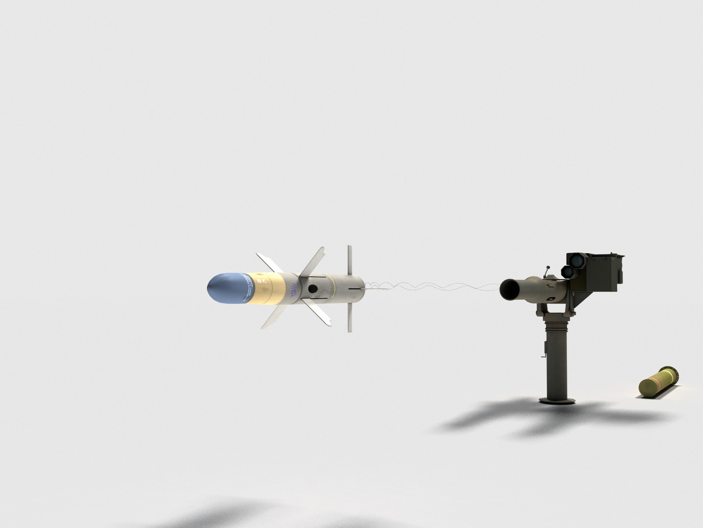 3d tow basic launcher missile