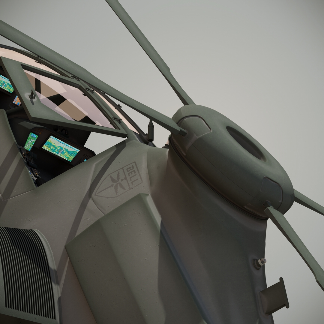 Bell 360 invictus model - TurboSquid 1616641