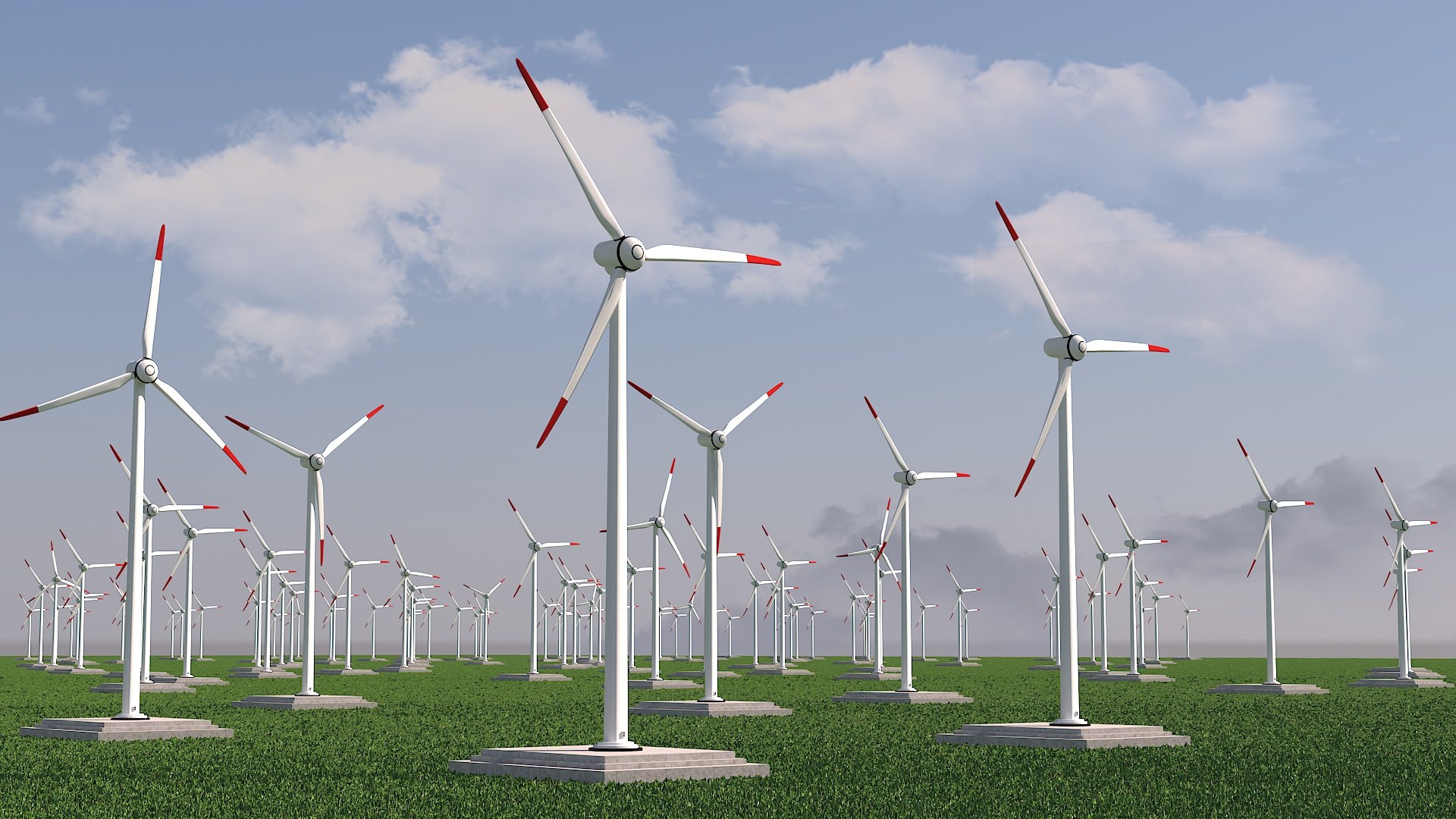 3D wind turbine energy - TurboSquid 1615924
