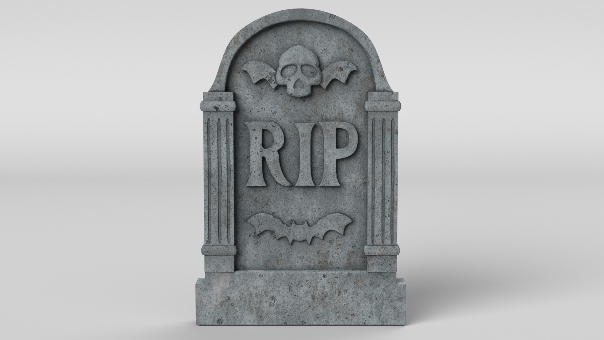 Grave gravestone 3D model - TurboSquid 1615910