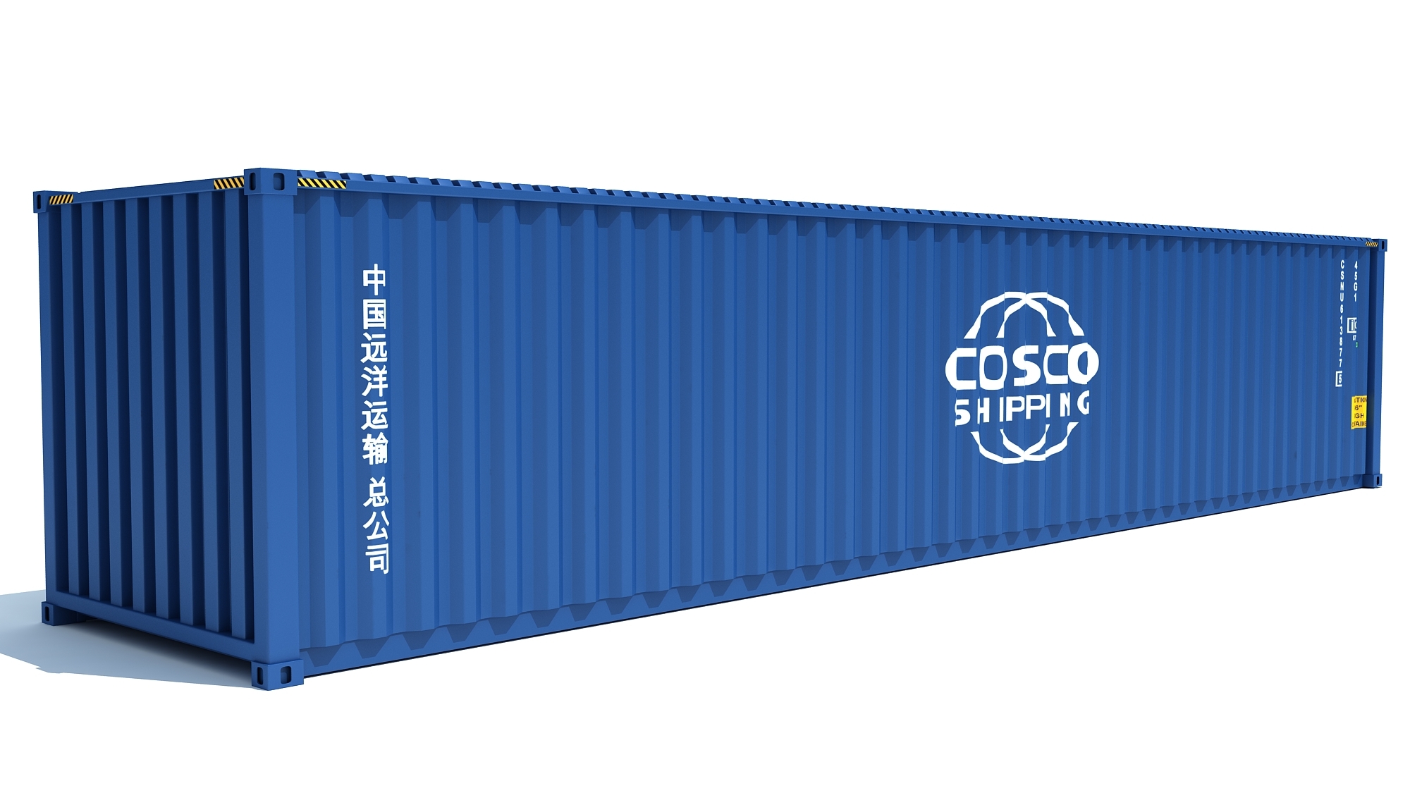 Shipping container cosco 3D model - TurboSquid 1616049