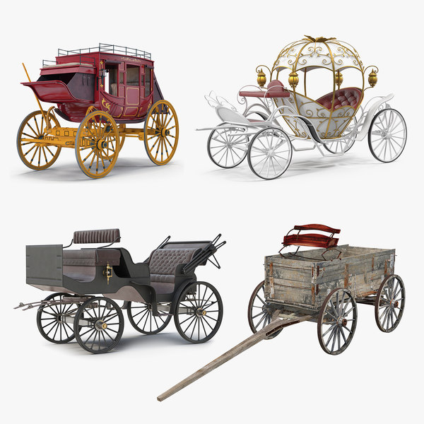3D Stagecoach Models | TurboSquid