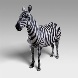 Zebra 3D Models for Download | TurboSquid