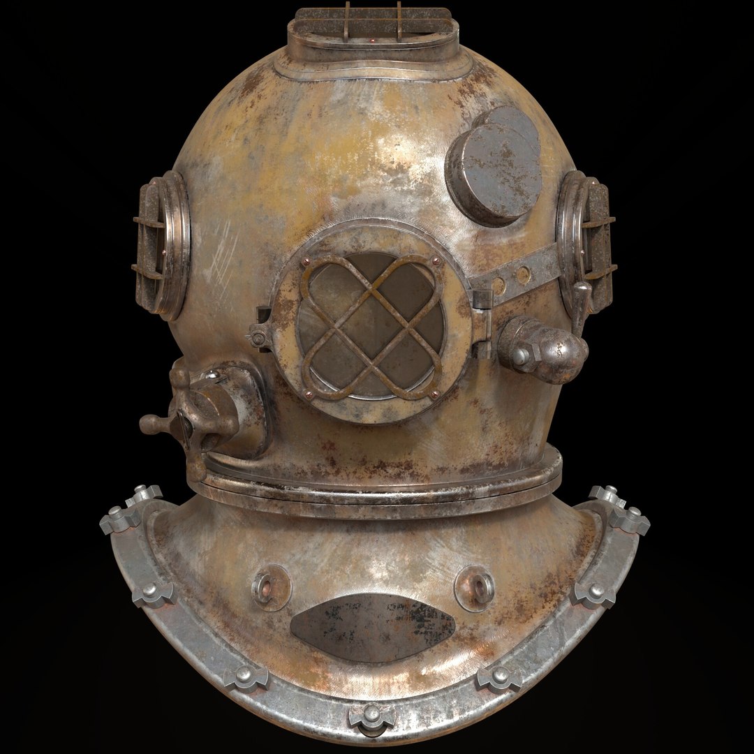3D deep sea helmet model - TurboSquid 1616360