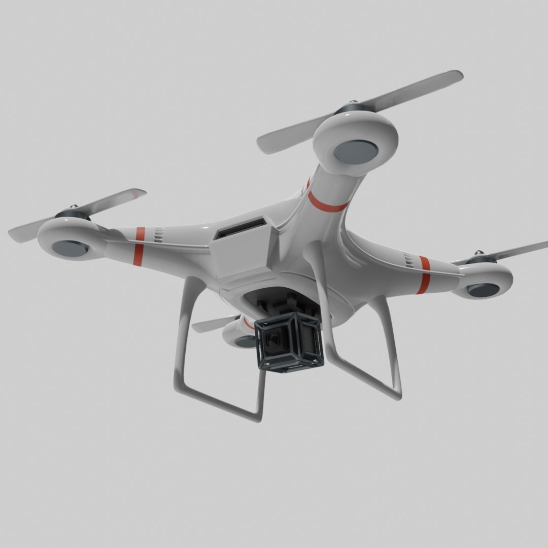 Generic drone 3D - TurboSquid 1616668