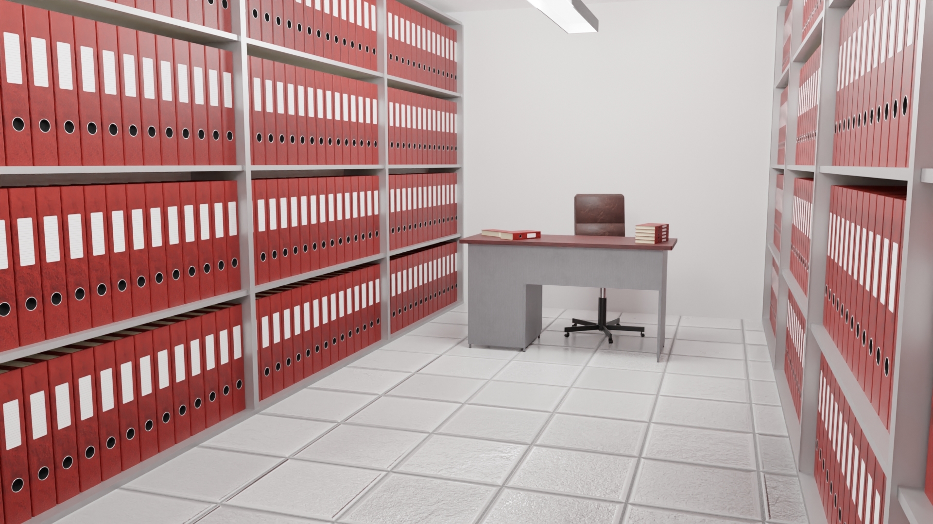 3D archive folder room model - TurboSquid 1616733