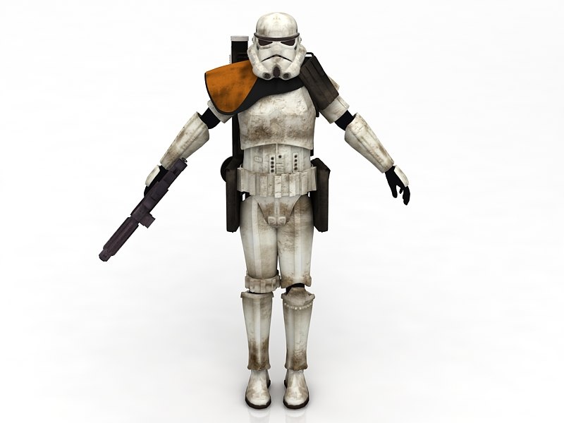 3D sandtrooper stormtrooper - TurboSquid 1616959