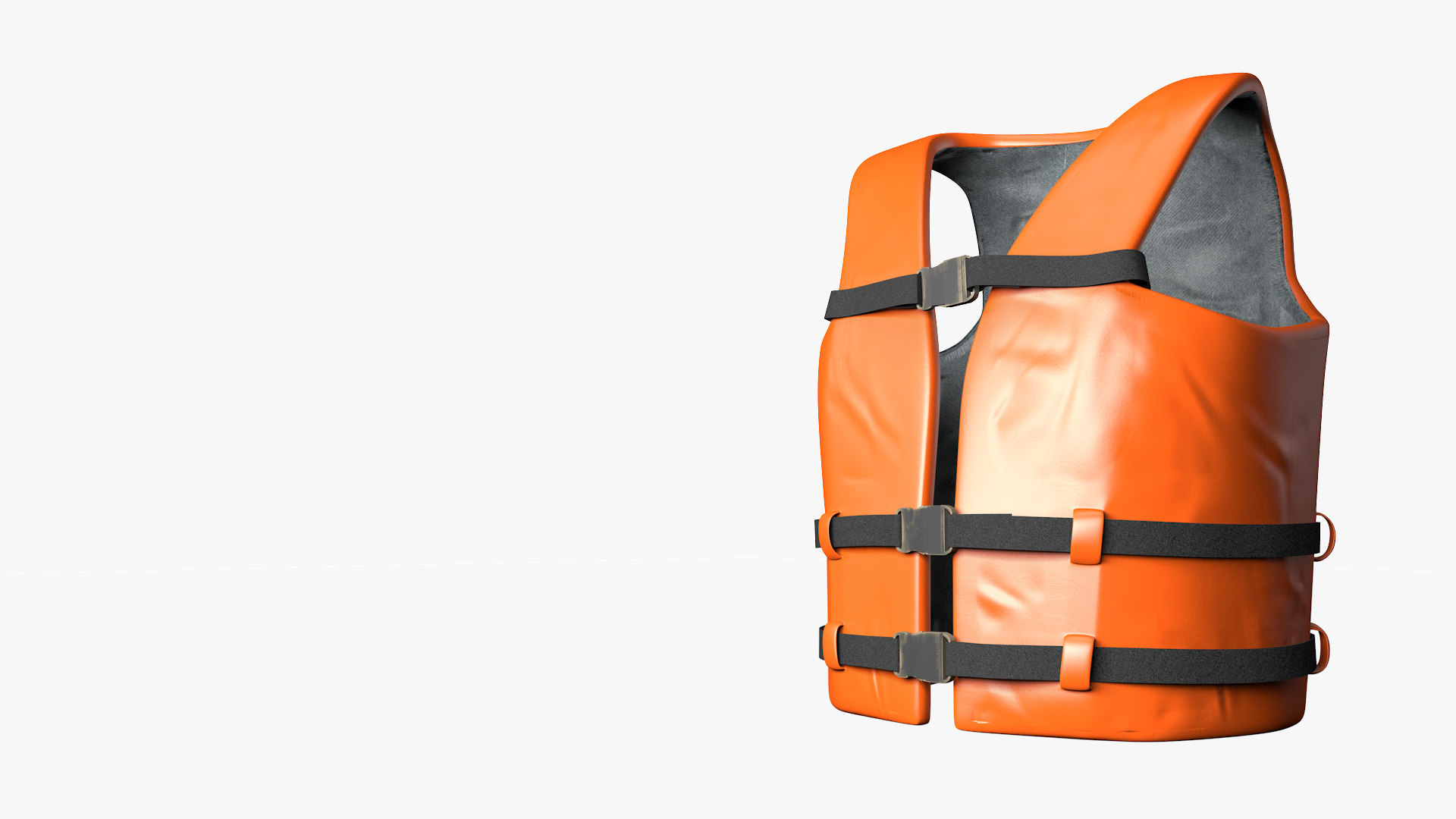 Life vest lifevest 3D model - TurboSquid 1617040
