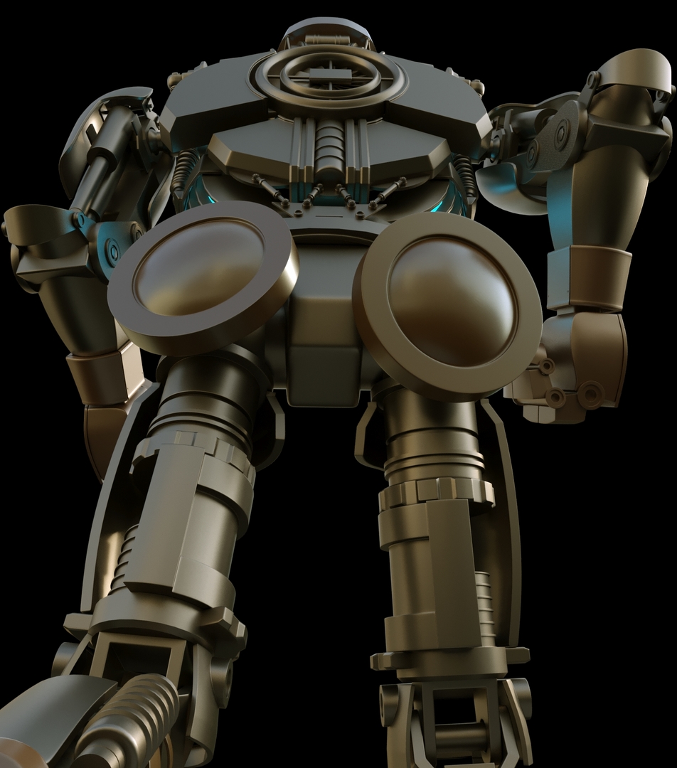 Real steel atom model - TurboSquid 1617137