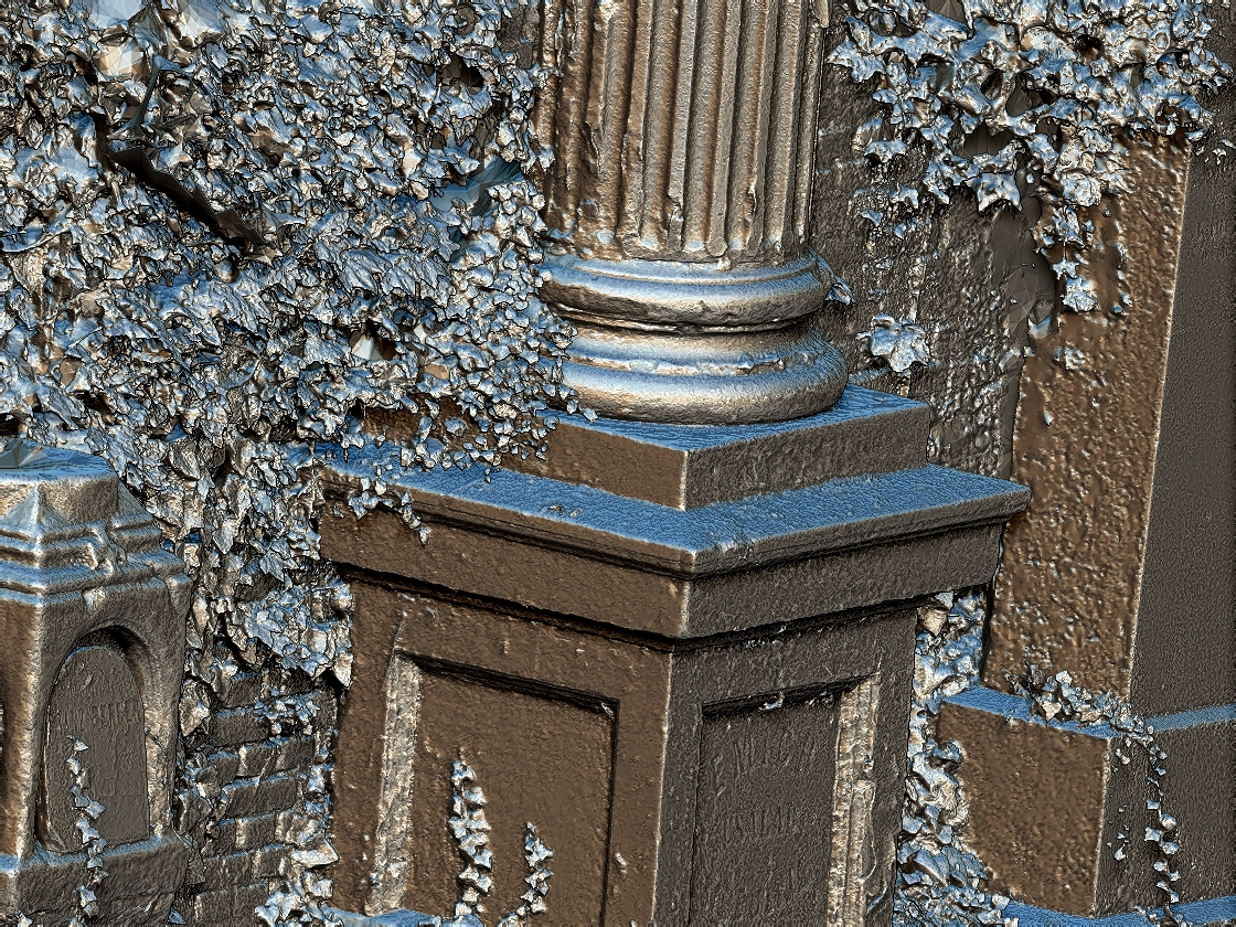 Cemetery wall hd 3D model - TurboSquid 1617320