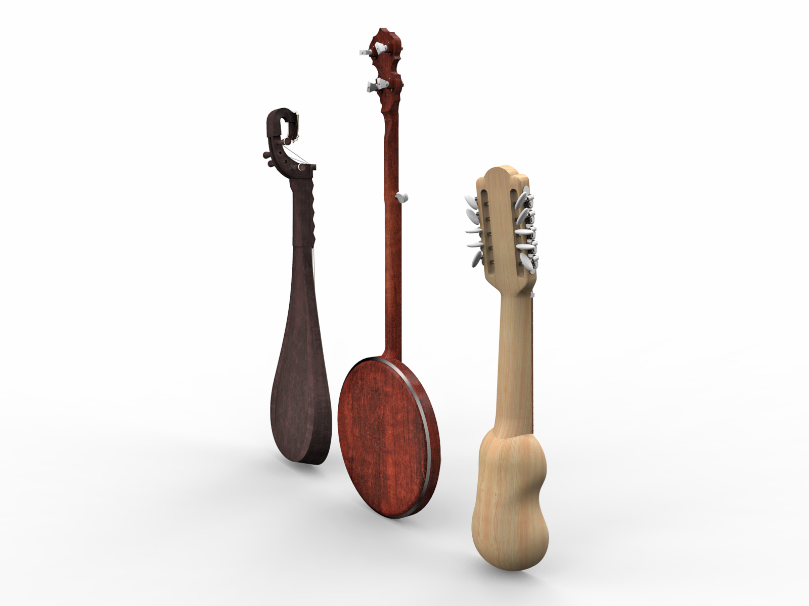 3D musical instruments 3 model - TurboSquid 1617494