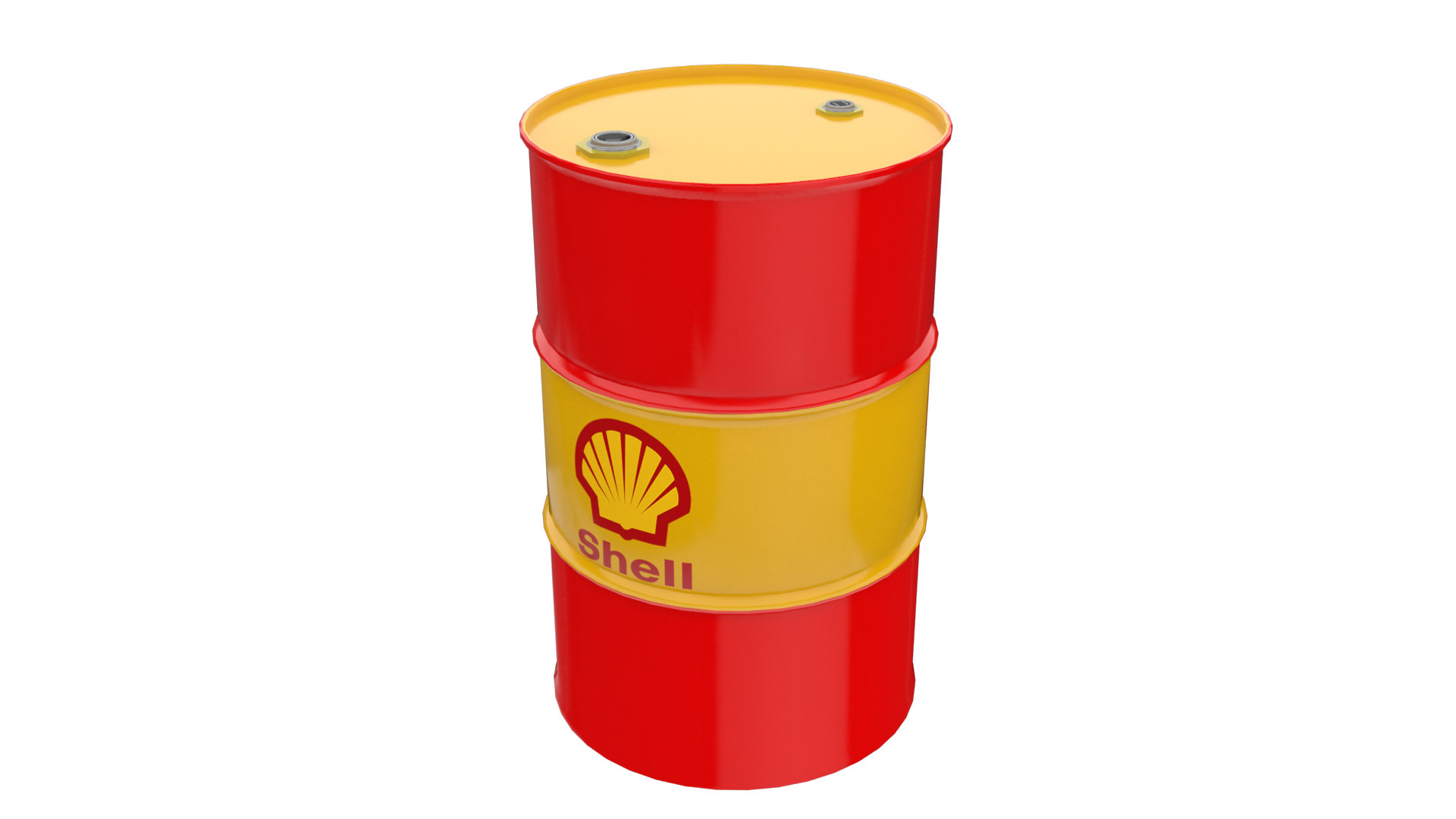 3D shell oil barrel - TurboSquid 1617550