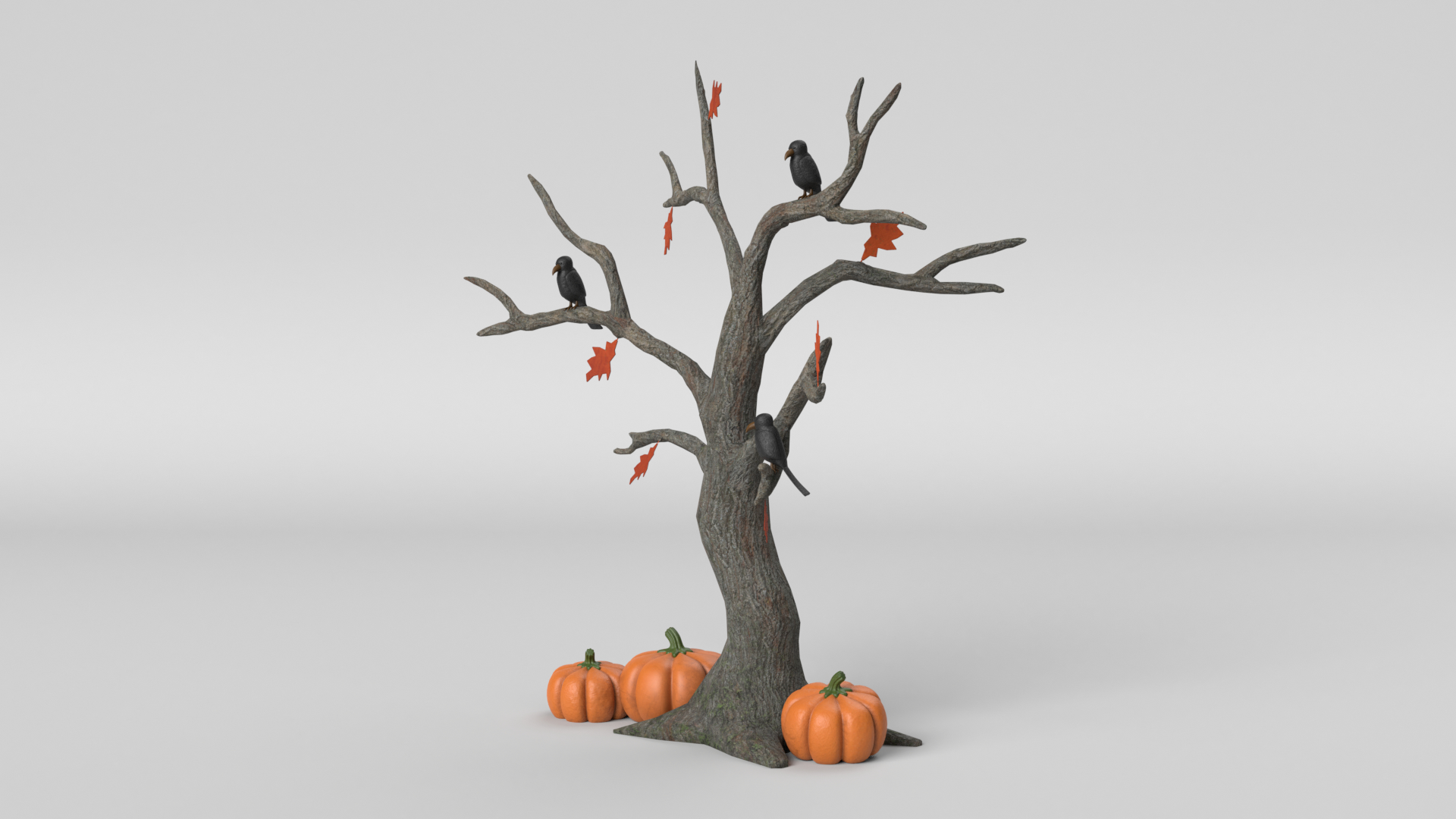 3D spooky tree - TurboSquid 1617635