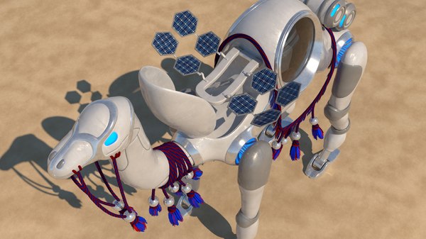 Sci-fi camel 3D model - TurboSquid 1617868