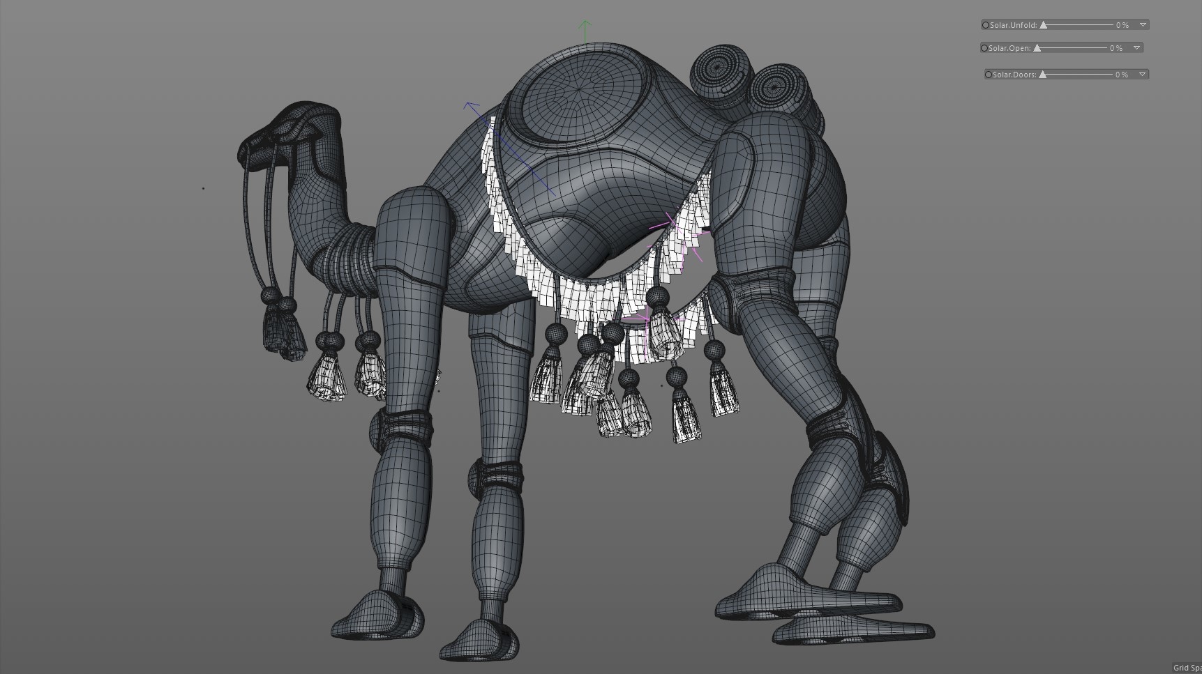 Sci-fi camel 3D model - TurboSquid 1617868