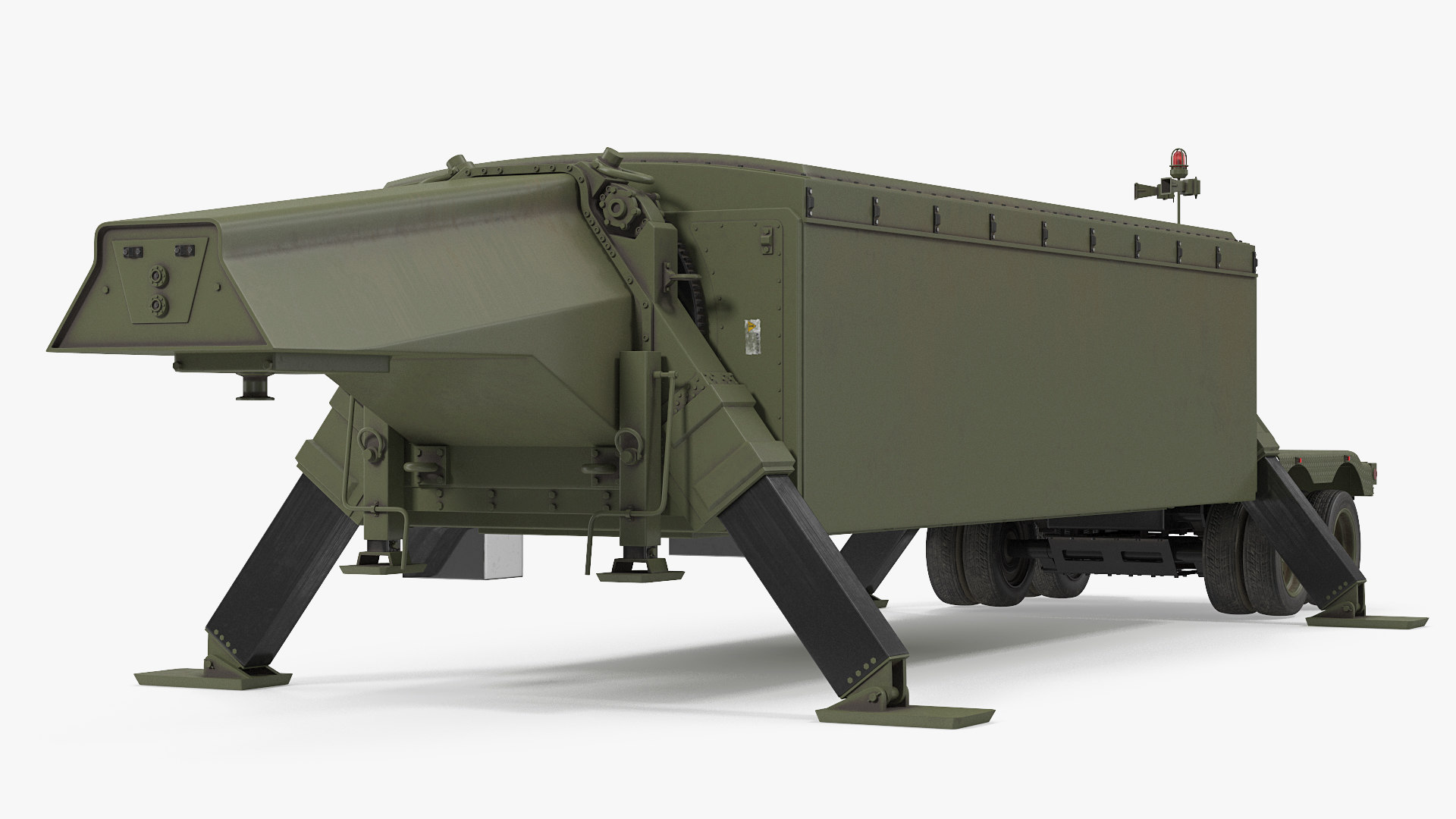 Thaad tpy 2 radar model - TurboSquid 1620886