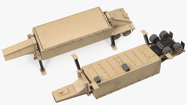 Deployed tpy 2 radar 3D model - TurboSquid 1618649
