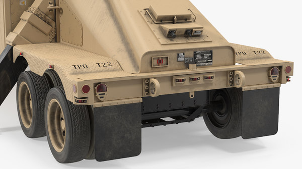 Deployed tpy 2 radar 3D model - TurboSquid 1618649