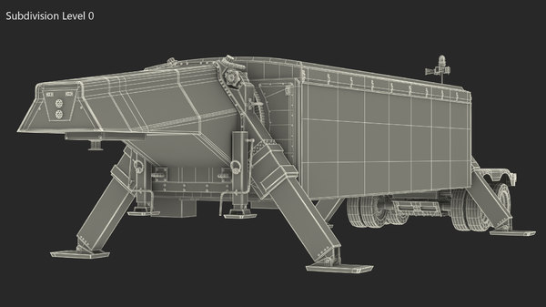 Deployed tpy 2 radar 3D model - TurboSquid 1618649