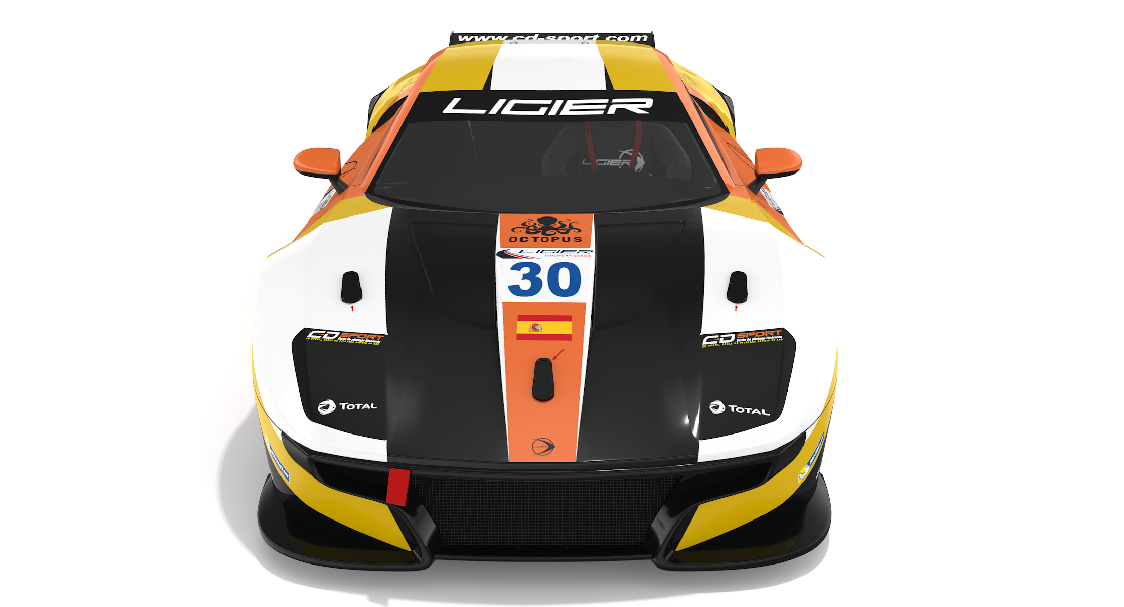 Ligier JS2 R CD Sport 30 3D-Modell - TurboSquid 1618811